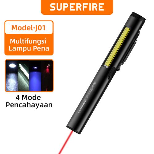 Jual Penunjuk Laser Senter LED Senter Multifungsi Isi Ulang Lampu Kerja ...