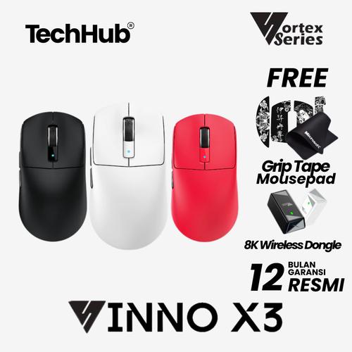 Promo Vortexseries Inno X3 / X3 Pro Ultralight Wireless 3in1 Gaming ...