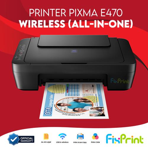 Promo Printer Canon E410 E-410 Pixma Print Scan Copy Cartridge PG47 ...