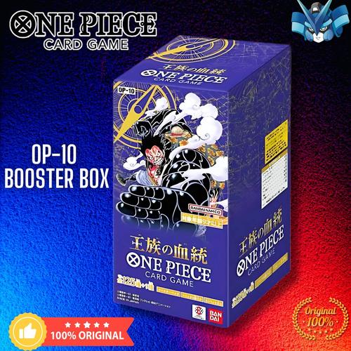 Promo One Piece Card Game OP-10 / OP10 Booster Box Royal Blood Cicil 0% ...