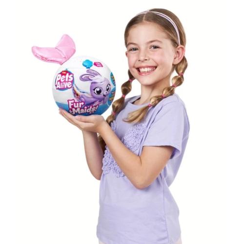 Promo Zuru Boneka Pets Alive Fur Maids Plush Doll Lucu Binatang Ekor ...