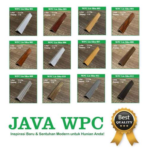 Jual Lis siku Wall Panel WPC Java 3 mtr - Kota Bandung - Depo Aplus ...