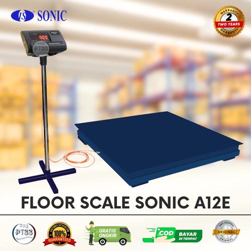 Jual Timbangan Lantai / Floor Scale SONIC A12E 1.2m x 1.2m cap 500kg-2ton - Jakarta Pusat ...