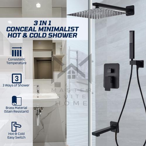 Promo Shower Tanam Set Keran Kamar Mandi 3in1 Hot Cold Shower - Tidak ...