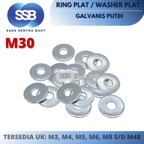 Jual Ring Plat Galvanis M30 Washer Plat Galvanized M30 - Jakarta Pusat ...