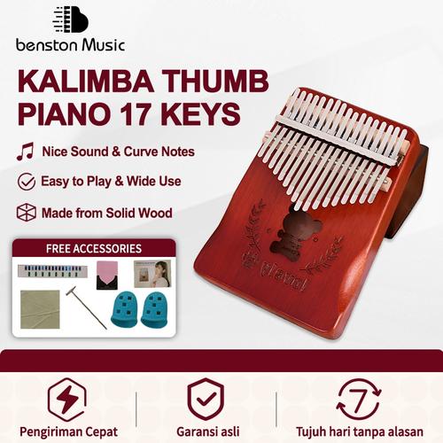 Jual Kalimba/Instrumen pemula Kalimba 17 nada/instrumen piano jari ...
