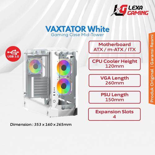 Jual CASING PC HOSE VEKTATOR ATX - CASING GAMING - PC CASE - Jakarta ...