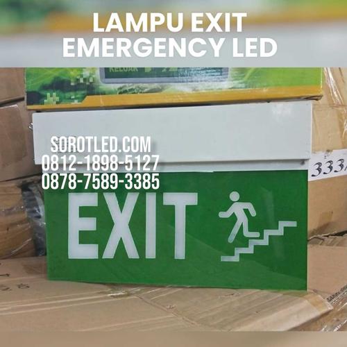 Jual Lampu Emergency EXIT Sign LED Terbaru - Jakarta Barat - Sumber ...