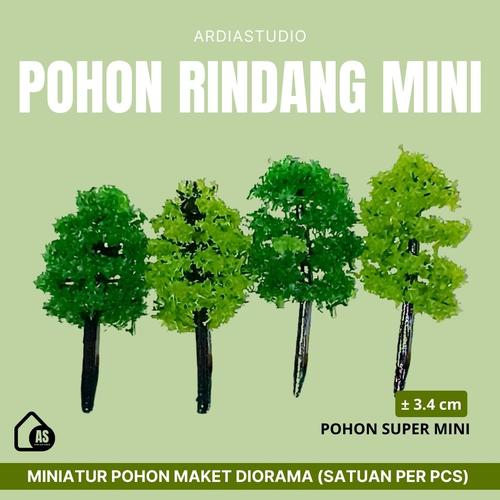 Jual miniatur pohon rindang mini maket pohon rindang maket pohon bonsai ...