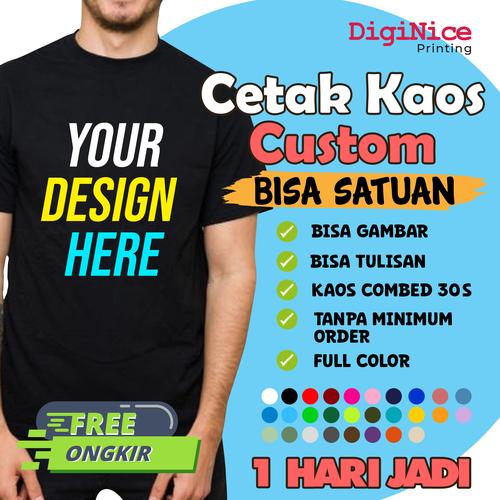 Jual Kaos Custom Sablon Satuan Full Colour - Design Suka-suka - Kaos ...