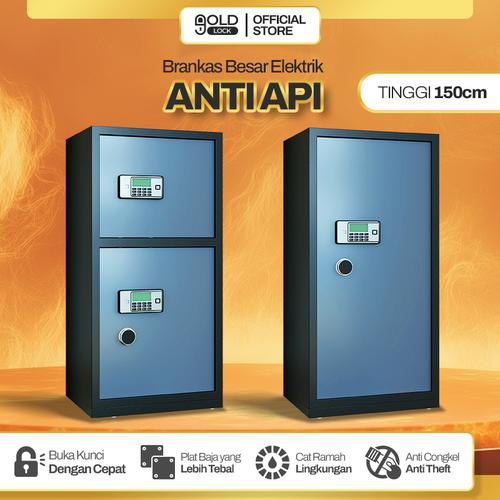 Jual [GARANSI ORI] Brankas Digital 100-150CM - Tahan Api & Air, Kunci ...