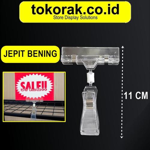 Jual PRICE TAG LABEL HARGA JEPIT BENING 11 CM JEPITAN PROMO JEPIT HARGA ...