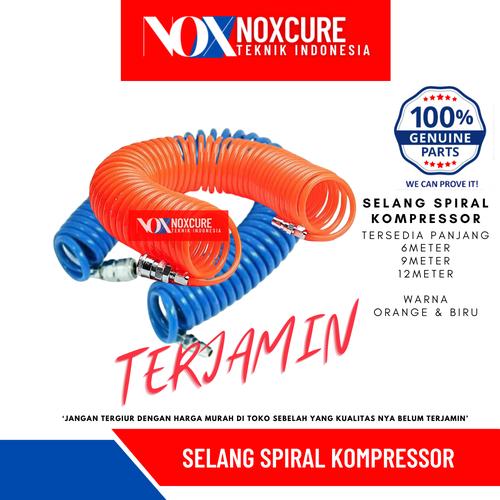 Jual SELANG SPIRAL SELANG RECOIL SELANG ANGIN KOMPRESSOR PANJANG 6M ,9M ...