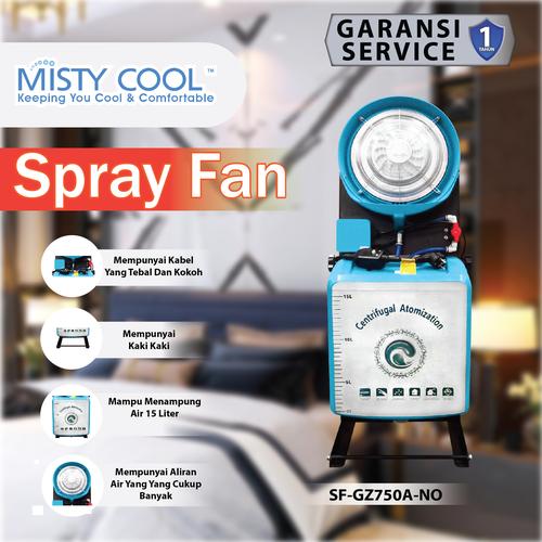 Promo Misty Cool Spray Fan SF-GZ750A-NO Kipas Embun Kabut Uap Cicil 0% ...