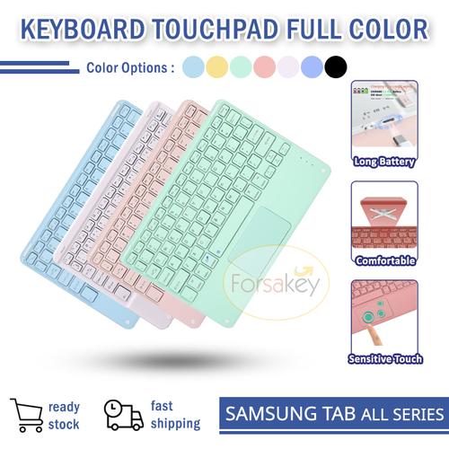 Promo ( 7 PILIHAN WARNA KEYBOARD ) Samsung Galaxy Tab S10 S9 Ultra S8 ...