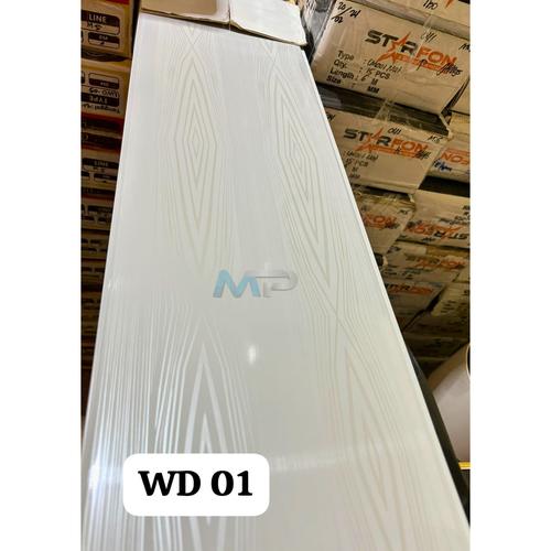 Jual PLAFON PVC - PUTIH MOTIF ( MIN 4M PEMESANAN) - WD 31 - Kota ...