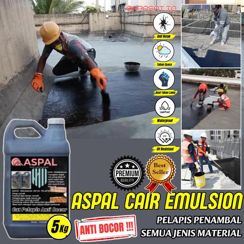 Jual Cat Sealant Pelapis Anti Bocor Talang Air Dak Genteng Aspal Cair ...