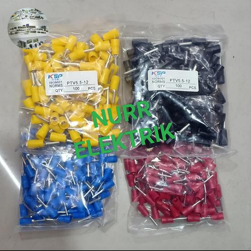 Jual SKUN PIN TUSUK 4mm - 6mm PTV 5,5-12 ( 100 pcs ) KSP / TSS - Merah ...