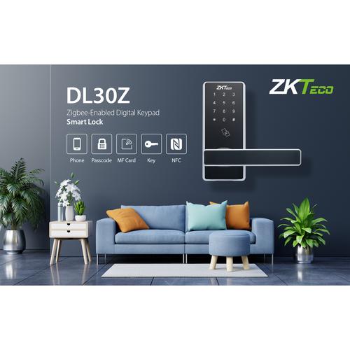 Promo ZKTeco Zigbee-Enabled Digital Keypad Smart Door Lock ZK-DL30Z ...