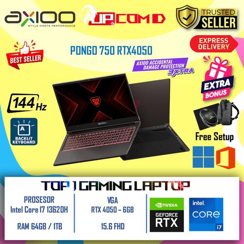 Jual Laptop Gaming Axioo Pongo 750 Intel Core i7 13620H Ram 64GB 1TB ...