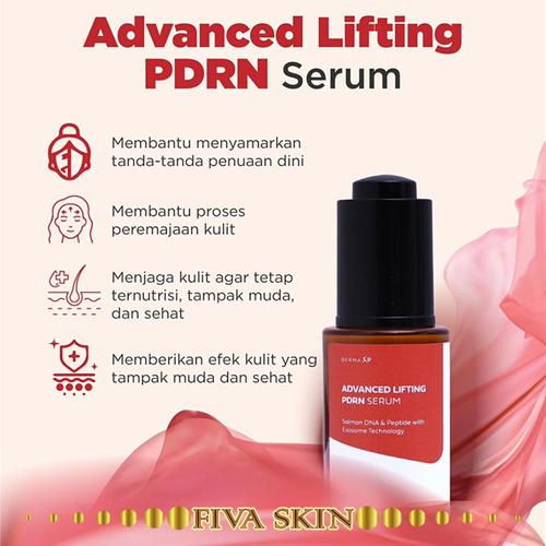 Promo DERMA XP ADVANCED LIFTING PDRN SERUM, DNA SALMON, SERUM PENCERAH ...