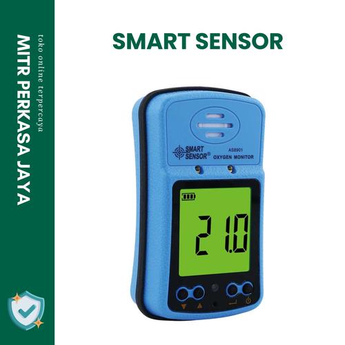 Jual Oxygen Detector Kalibrasi Smart Sensor AS8901 O2 Tester Oksigen ...