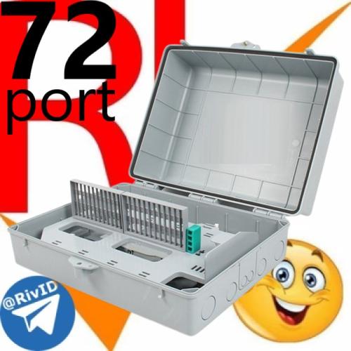 Jual ODP/OTB FO Wall Mount 72 Core SC+Adapter SC Joint Box/Splice ...