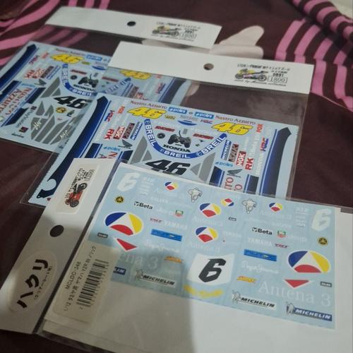 Jual Model Kit Decal - For 1/12 MotoGP Bike (Tamiya) - MCLDC-348 ...