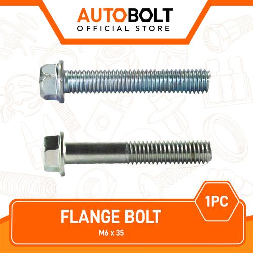 Jual Baut Bolt Flange M 6 x 35-M6- M6x35-6x35 K8-Kunci 8 Baud Topi - Kota Bandung - AUTOBOLT ...