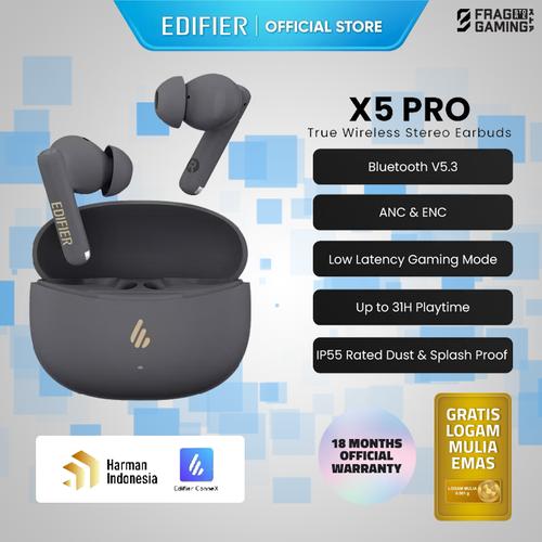 Jual EDIFIER X5 Pro True Wireless Noise Cancellation In - Ear ...