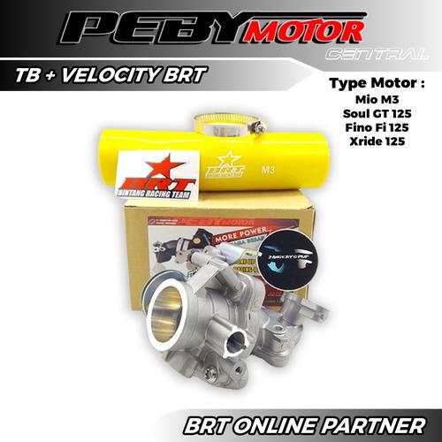 Jual Throttle Body TB BRT Mio M3 Soul Gt Fino Fi Xride 125 Jangeby ...