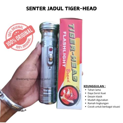 Jual [ TERMURAH ] SENTER JADUL LEGEND MERK TIGER HEAD 300 FT MODEL ...