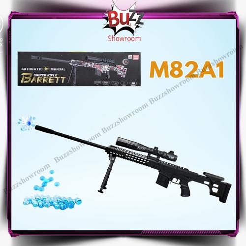 Jual Tembakan Anak WGG Barrett M82A1 Water Gel Blaster Mainan Sniper ...