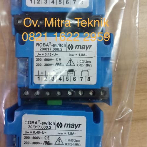 Jual Rectifier mayr 20/017.000.2 cap.10-32 Ton 1.8 Ampere untuk motor ...