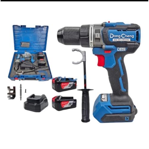 Jual BOR DONGCHENG DCJZ20160 CORDLESS BRUSLESS HAMEER DRILL WITH SAFETY ...