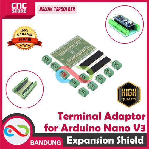 Jual EXPANSION SHIELD TERMINAL ADAPTER I/O SHIELD FOR ARDUINO NANO ...