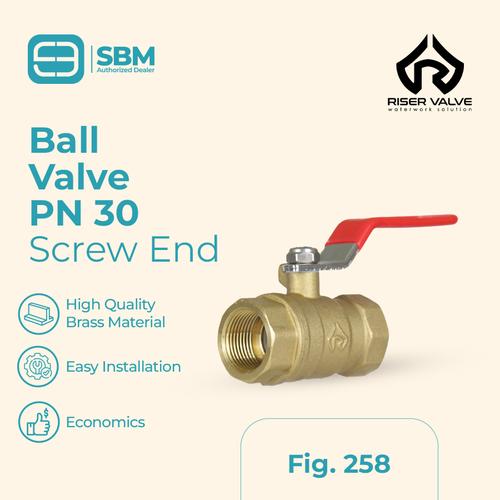 Jual "Riser" Ball Valve, Class 600, Screwed End, Fig. 258 - 1/2 ...