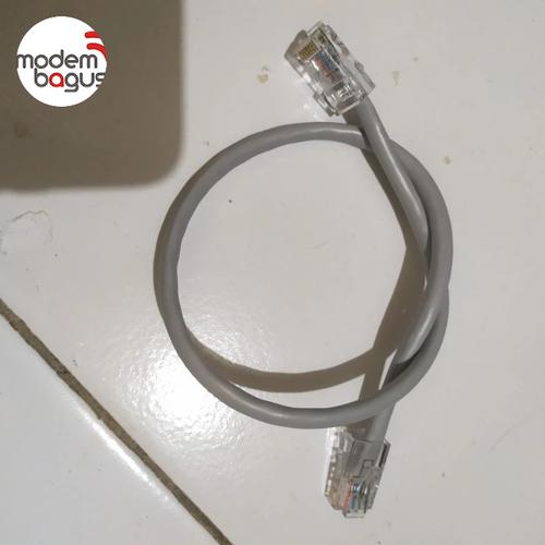 Jual Cable Kabel LAN terpasang RJ45 Straight Cat 5e 35cm Siap Pakai ...