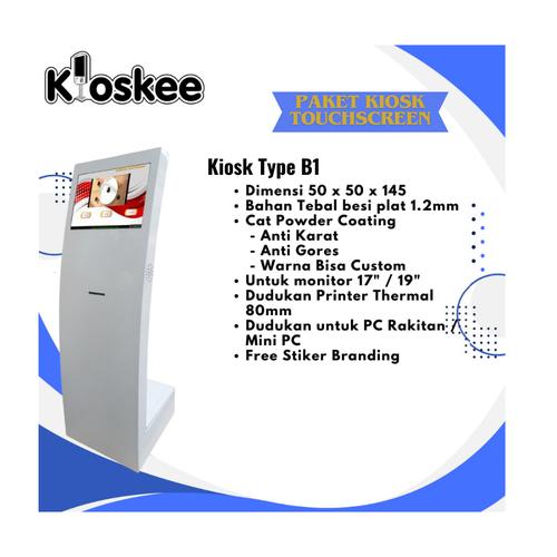 Jual Kioskee Box Mesin Antrian Casing Kiosk dg Monitor Touchscreen Free ...