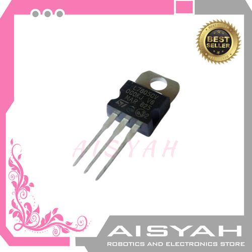 Jual 7805 L7805 L7805CV LM7805 5V LDO Voltage Regulator L 7805 TO-220 DIP - Jakarta Barat ...