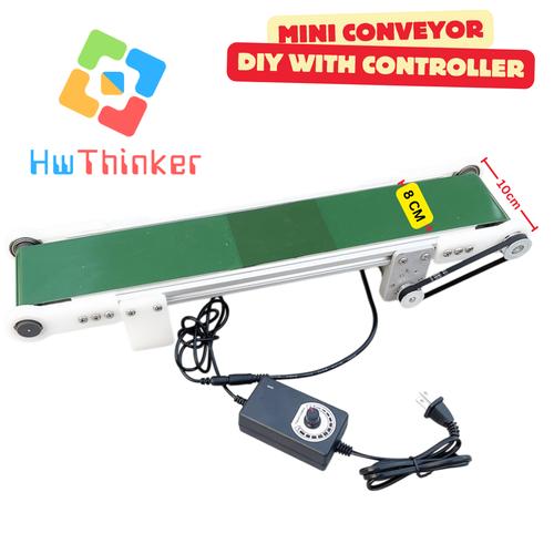 Jual Konveyor DIY Mini Belt Conveyor Belt PP dengan PWM Speed Control ...