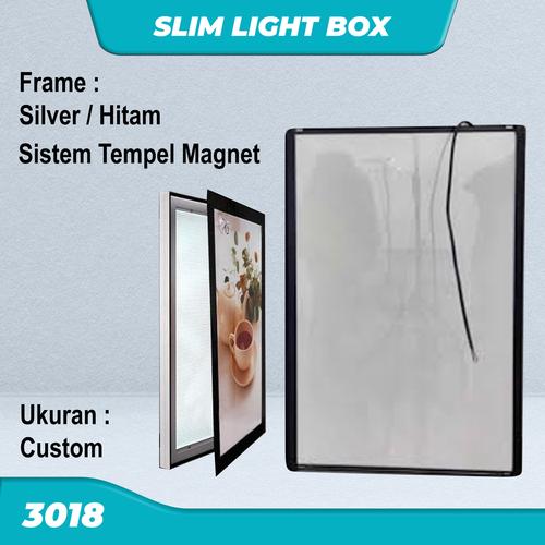 Jual SLIM LIGHT BOX tipe magnet tipis A2 40X60CM - Jakarta Pusat ...