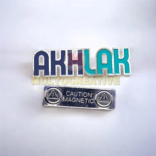 Jual Pin BUMN AKHLAK Bentuk Logo - Pin Bros Aksesoris Akhlak - Kab ...