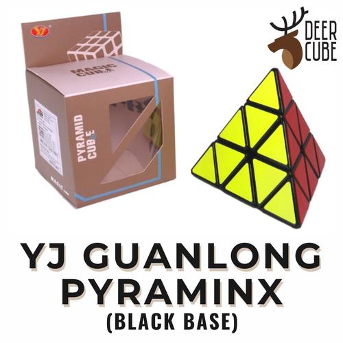 Jual YJ GuanLong Pyraminx - Cubes Piramid Black Base YongJun Guan Long Yong Jun Piramida Cube ...