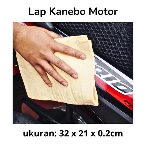 Jual KAIN LAP KANEBO MOTOR 32 X 21 CM LAP CHAMOIS DAYA SERAP TINGGI LAP ...