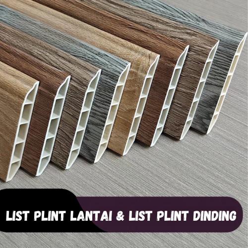 Promo LIST PLINT PVC 8CM DEKORASI DINDING UK 290CM X 8CM X 10MM ...