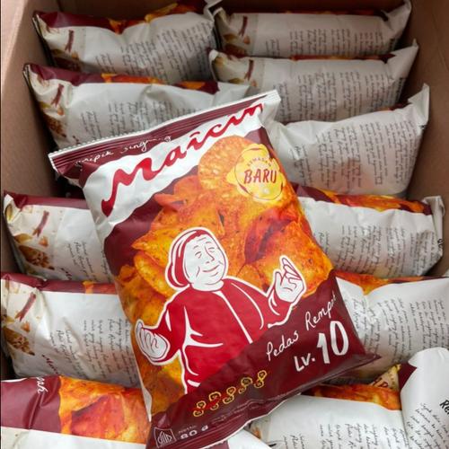 Promo Keripik Maicih 1 Dus isi 25 Pcs Oleh2 Khas Bandung - Level 3 ...