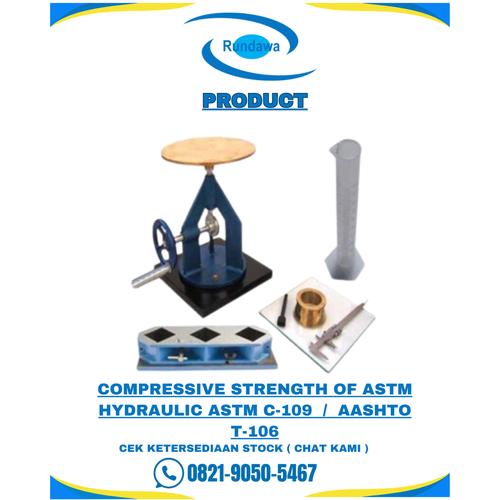 Jual COMPRESSIVE STRENGTH OF HYDRAULIC CEMENT MORTAR ASTM C-109 ...