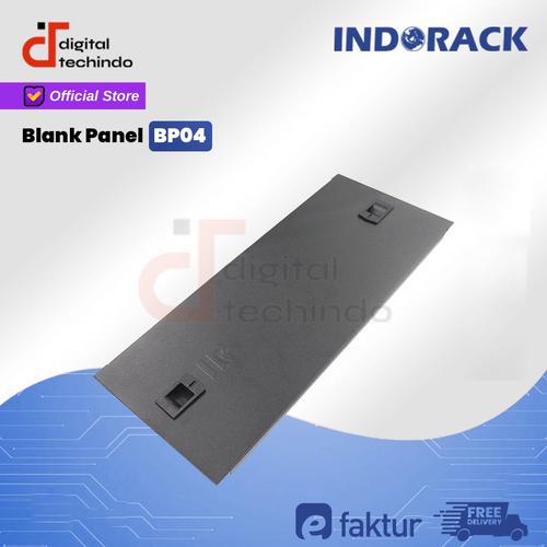 Jual INDORACK Accesories Blank Panel 4U Penutup Celah Rak Server BP04 ...