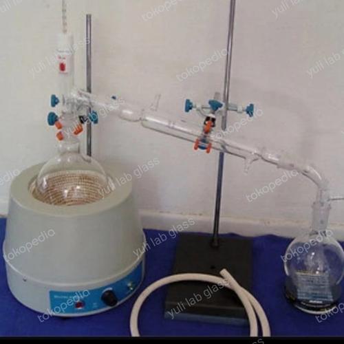 Jual Alat destilasi 250 ml Full set Labu boiling 250 ml tahan panas ...